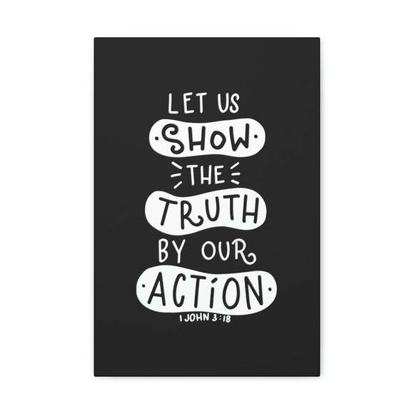 Express Your Love Gifts | Art | Scripture Sign Show The Truth John 318 ...